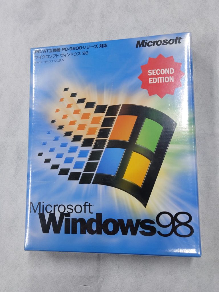 Microsoft Windows98 Second Edition (Japanese Version) | AlphaWave English